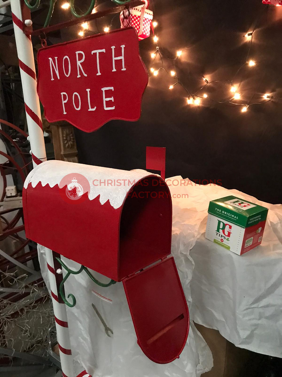 184cm North Pole Mail Box – Christmas Decorations Factory